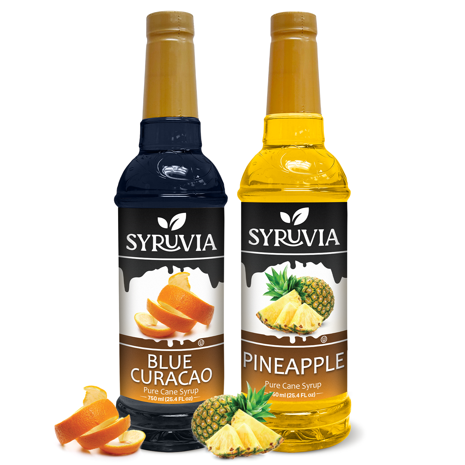 Variety Pack, Blue Curacao, and Pineapple Fruity Syrup – Syruvia