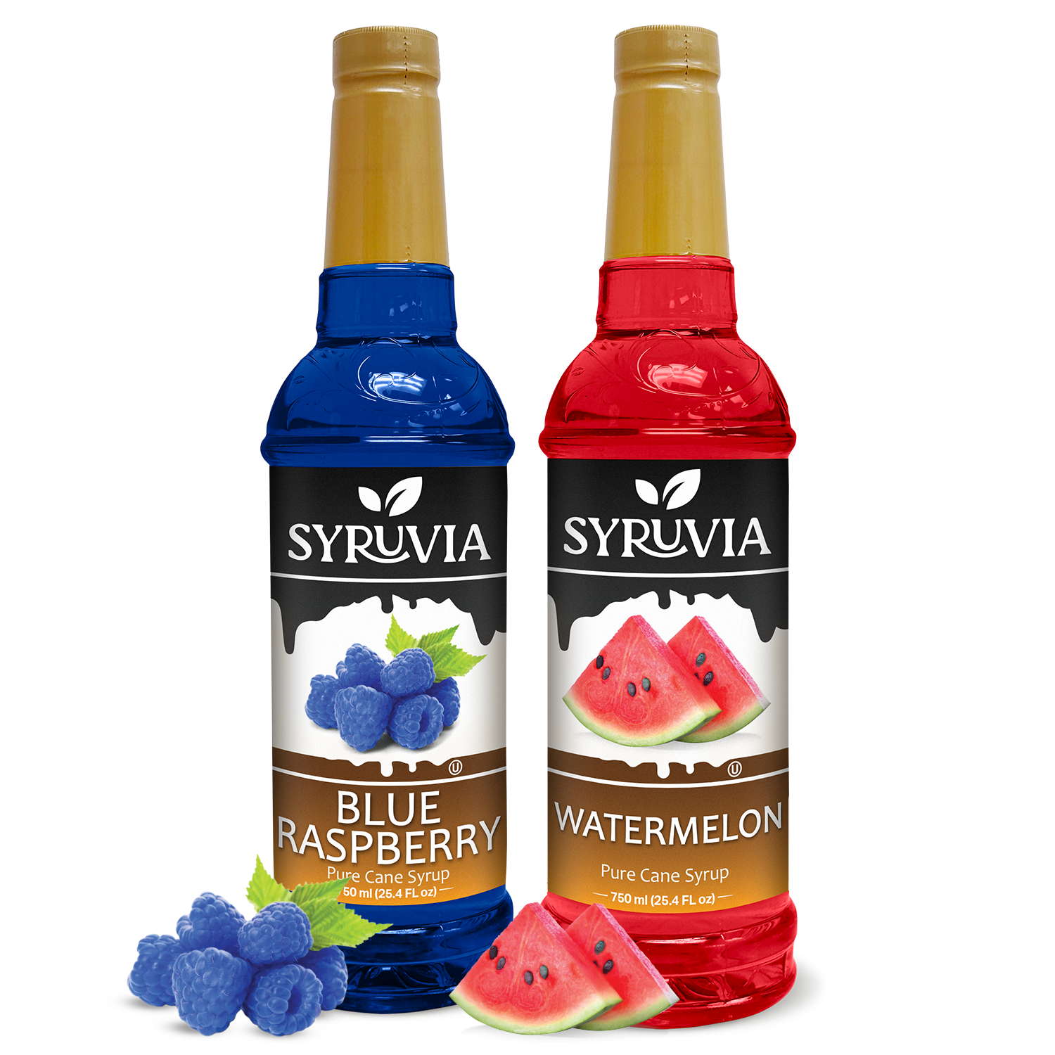 Variety Pack, Blue Raspberry, and Watermelon Fruity Syrup – Syruvia