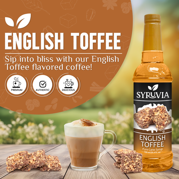 English Toffee Syrup – Syruvia