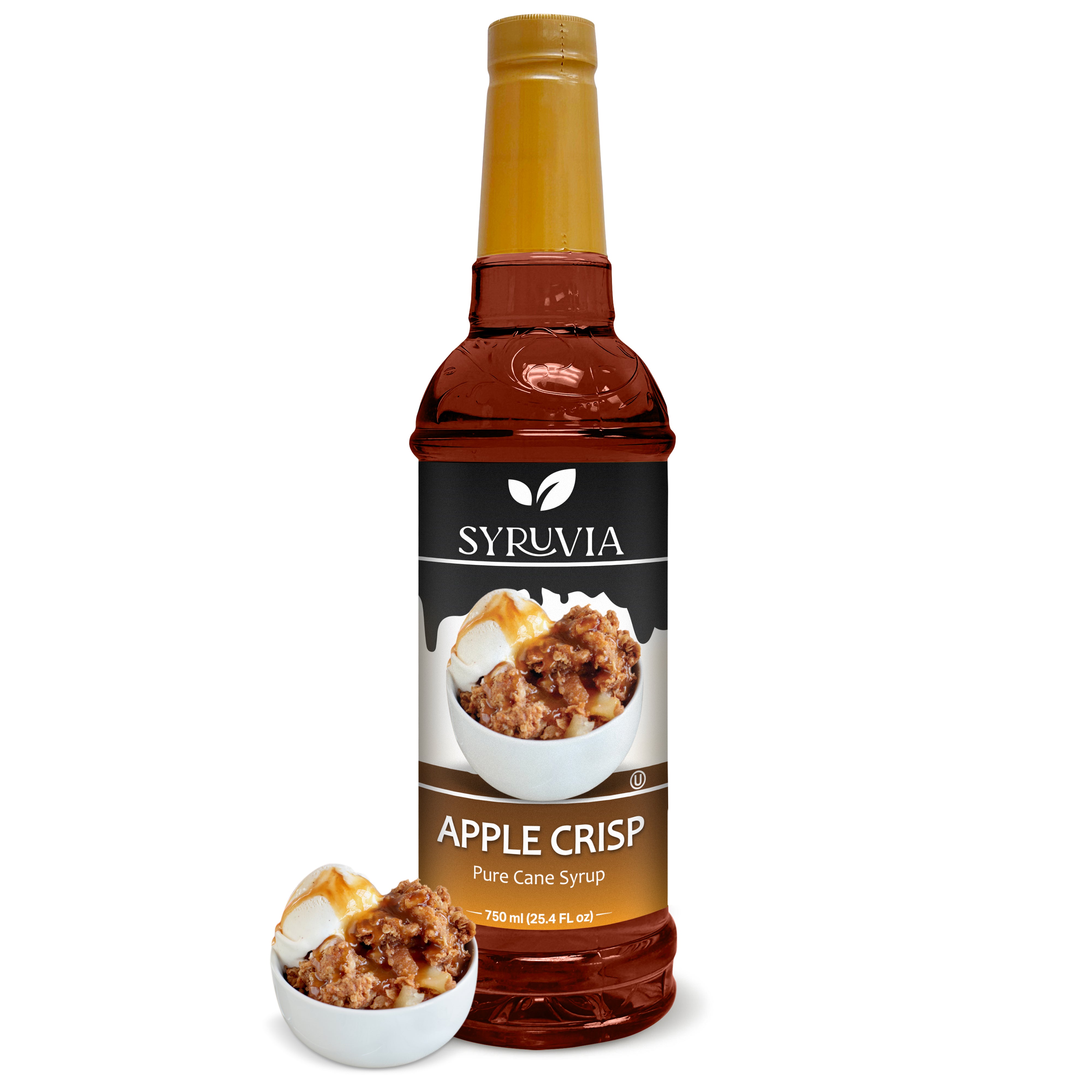 Syruvia Apple Crisp Syrup for Beverages, Desserts & More – Just $6.99.