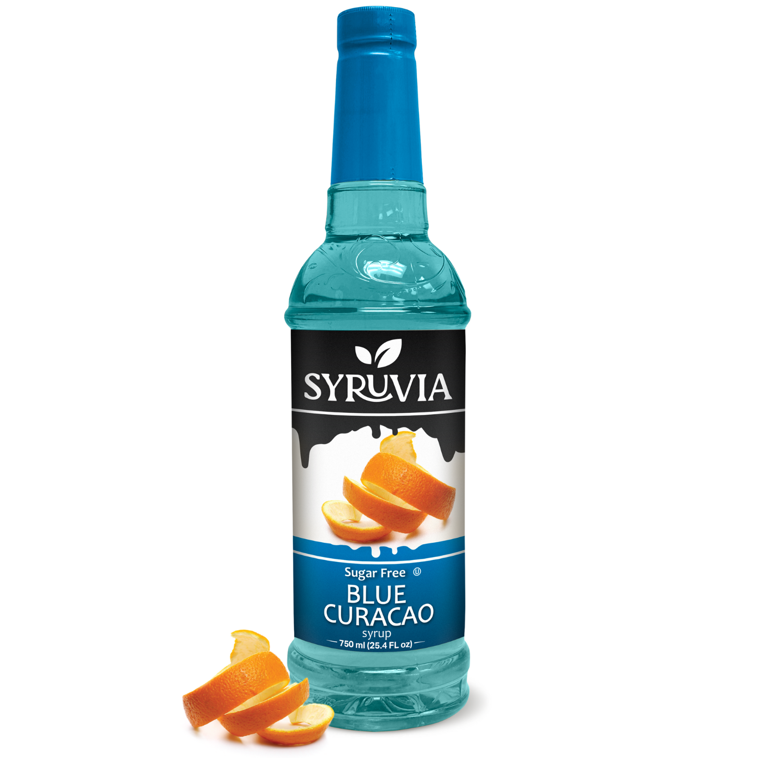 Syruvia Sugar-Free Blue Curacao Syrup for Desserts & More – Only $6.99
